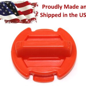 Orange Floor Drain Plug Plugs (4 Pack) for Polaris RZR