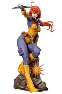 kotobukiya g.i. joe a real american hero scarlett bishoujo statue, multicolor, one-size