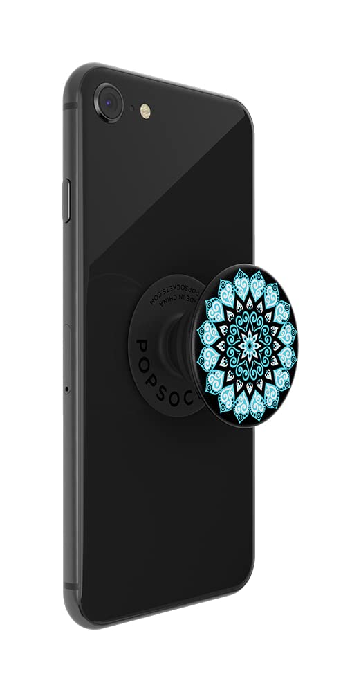 PopSockets Phone Grip with Expanding Kickstand, Mandala PopGrip - Peace Mandala Sky