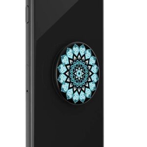 PopSockets Phone Grip with Expanding Kickstand, Mandala PopGrip - Peace Mandala Sky