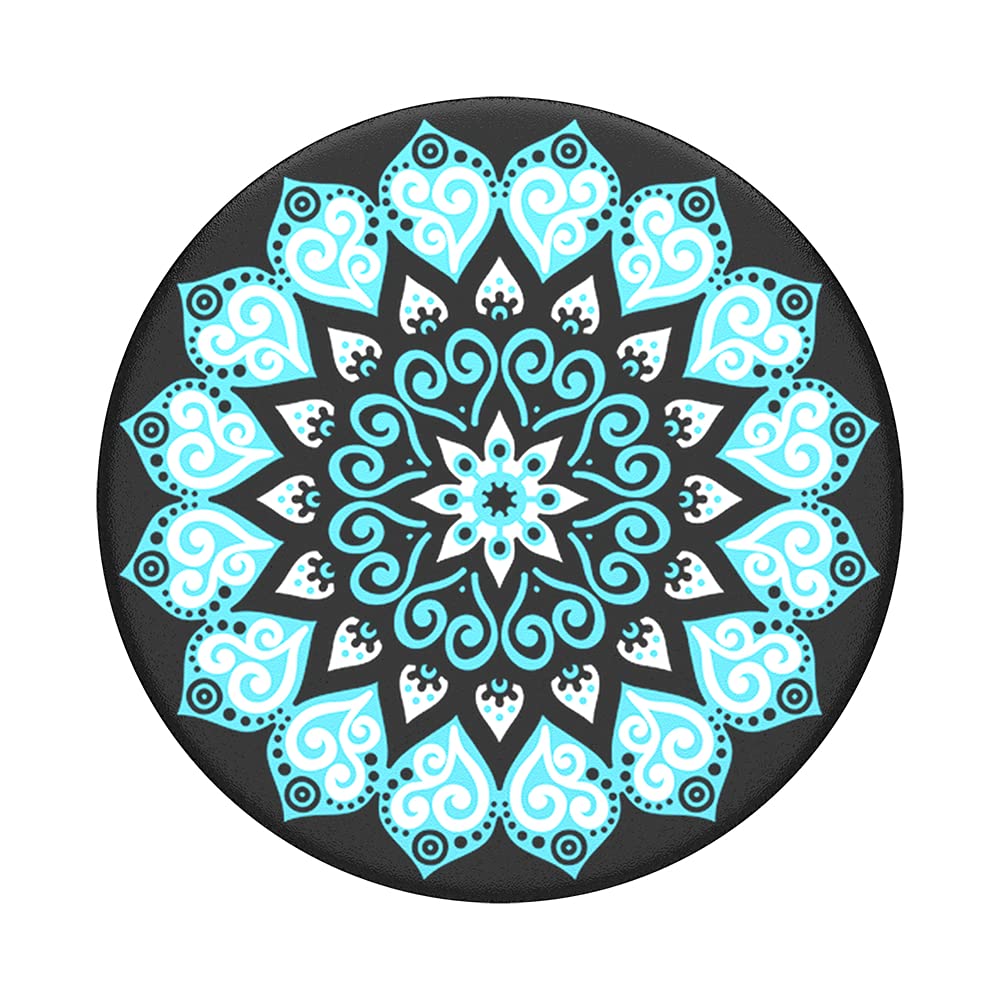 PopSockets Phone Grip with Expanding Kickstand, Mandala PopGrip - Peace Mandala Sky