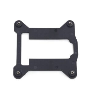 gennel plastic cpu backplate, heatsink holder radiator base insulation bracket for intel lga 1150 1151 1155 1156