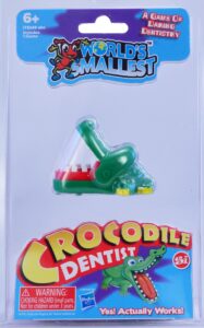 world's smallest crocodile dentist