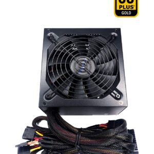 Apevia ATX-PR800W Prestige 800W 80+ Gold Certified, RoHS Compliance, Active PFC ATX Gaming Power Supply