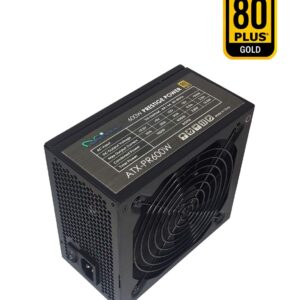 Apevia ATX-PR600W Prestige 600W 80+ Gold Certified, RoHS Compliance, Active PFC ATX Gaming Power Supply