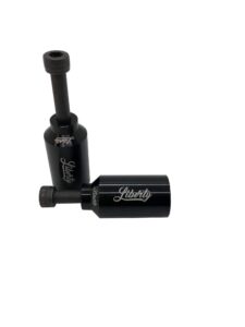 liberty pro scooters - aluminum pegs with axles (black)