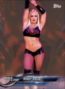 2018 topps wwe then now forever bronze wrestling #149 mandy rose official world wrestling entertainment trading card