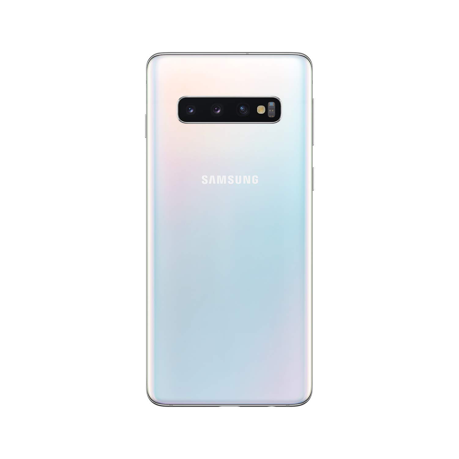 MAIGORAY Samsung Galaxy S10 128GB / 8GB RAM SM-G973F Hybrid/Dual-SIM (GSM Only, No CDMA) Factory Unlocked 4G/LTE Smartphone - International Version (Prism White),SM-G973FZWDBTU