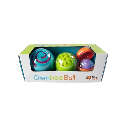 Fat Brain Toys OombeeBall - Sensory Nesting Puzzle for Babies & Toddlers