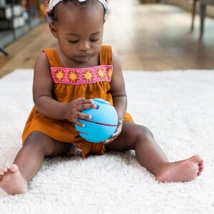 Fat Brain Toys OombeeBall - Sensory Nesting Puzzle for Babies & Toddlers