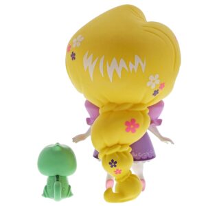 Enesco The World of Miss Mindy Rapunzel and Mini Pascal Vinyl Figurine, 7 Inch, Multicolor