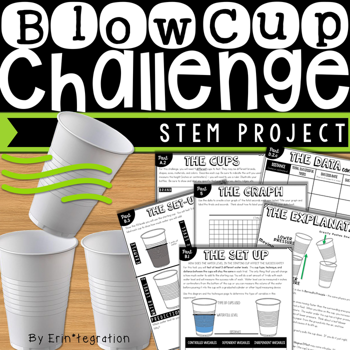 Blow Cup STEM Challenge