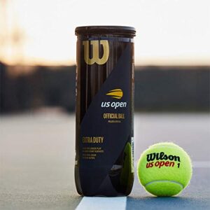 Wilson Us Open Xd Tball 3 Ball Can Tennis Balls Unisex Adult, Yellow, 3