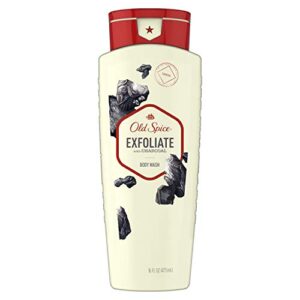 old spice mens body wash exfoliate with charcoal 16 oz