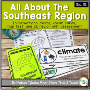 southeast region unit {1 of 5 us regions}