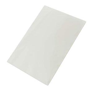 50 count edible rectangle rice and wafer paper,9x12.6 inches for candy packaging or food decoration