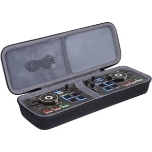 co2crea hard travel case replacement for hercules dj djcontrol starlight pocket dj controller