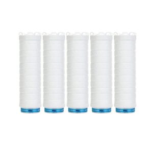 showerplus aquaduo filter [n-150n] - micro cartridges set 5 ea (premium)