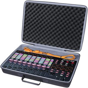 co2crea hard travel case replacement for akai professional apc40 mkii | ableton performance controller