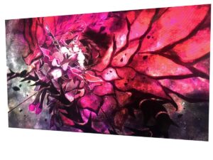 townshop - akiza izinski playmat akiza izinski black rose play mat - mtg tcg vg playmat