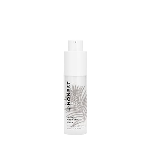 Honest Beauty Honestly Pure Nightly Retinyl Serum | Moisturizes, Exfoliates, Reduces Fine Lines + Wrinkles | Retinyl Linoleate + Hyaluronic Acid | Vegan + Cruelty Free | 1 fl oz