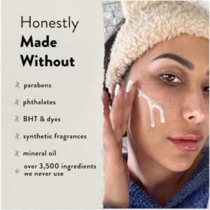 Honest Beauty Honestly Pure Nightly Retinyl Serum | Moisturizes, Exfoliates, Reduces Fine Lines + Wrinkles | Retinyl Linoleate + Hyaluronic Acid | Vegan + Cruelty Free | 1 fl oz