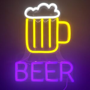 miller lite neon light sign lighted beer signs led neon signs beer bar pub recreation led neon lights art wall decorative sign 12v power adapter included