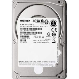 toshiba mbf2600rc - hard drive - 600 gb - sas (cr5527) category: internal hard drives (certified refurbished)