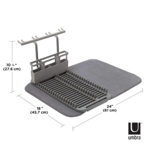 Umbra Udry Dish Rack With Dry Mat