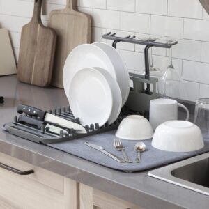 Umbra Udry Dish Rack With Dry Mat