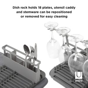 Umbra Udry Dish Rack With Dry Mat