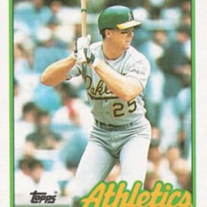 1989 Topps #70 Mark McGwire