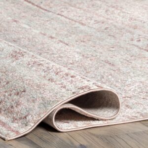 nuLOOM Hattie Transitional Moroccan Area Rug, 7x9, Pink