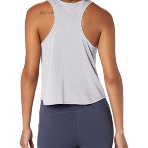 Soffe Womens Dance Crop Tank, ash X-Large