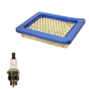 raparts air filter & spark plug kit fits briggs and stratton & fits toro 491588 491588s