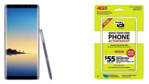 samsung galaxy note 8, 64gb, orchid gray for verizon (renewed)