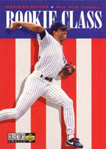 1996 upper deck collector's choice #19 mariano rivera baseball card - rookie class