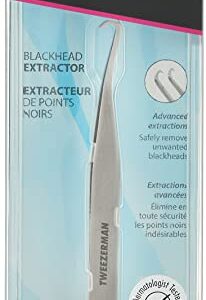 Tweezerman Stainless Steel Blackhead Extractor, Silver