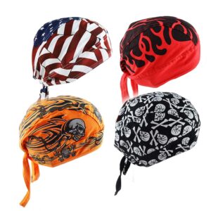 cycling doo rag skull cap hat bandana head wrap breathable helmet liner