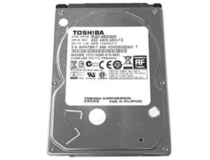 500gb toshiba 2.5-inch sata laptop hard drive (5400rpm, 8mb cache) mq01abd050v (renewed)