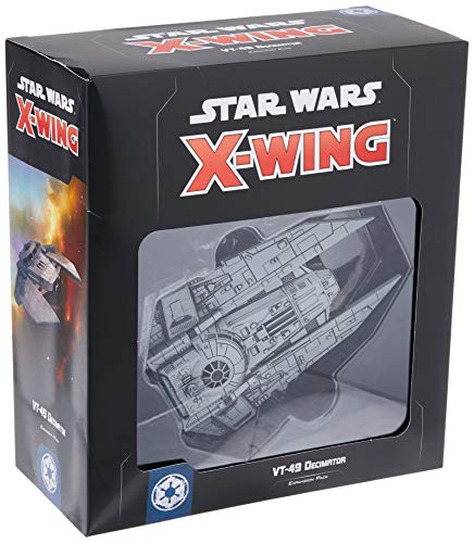 Atomic Mass Games Star Wars X-Wing 2nd Edition Miniatures Game VT-49 Decimator Expansion Pack | Strategy Game for Adults and Teens | Ages 14+ | 2 Players | Average Playtime 45 Minutes | Made