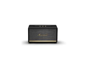 marshall stanmore ii voice black speaker with amazon alexa