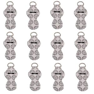 Daisy Lane Gift for Team Player Keychain - Set of 12 (Volleyball)