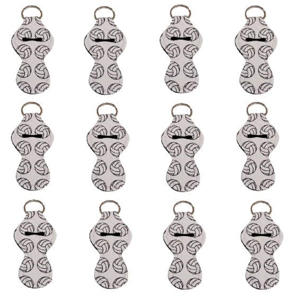 Daisy Lane Gift for Team Player Keychain - Set of 12 (Volleyball)