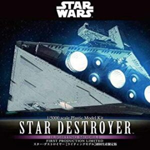 Bandai Spirits Hobby Star Wars 1/5000 Star Destroyer (Lighting Model) Limited Ver. Star Wars, Grey, Model:-