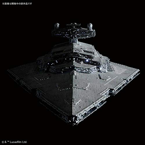 Bandai Spirits Hobby Star Wars 1/5000 Star Destroyer (Lighting Model) Limited Ver. Star Wars, Grey, Model:-