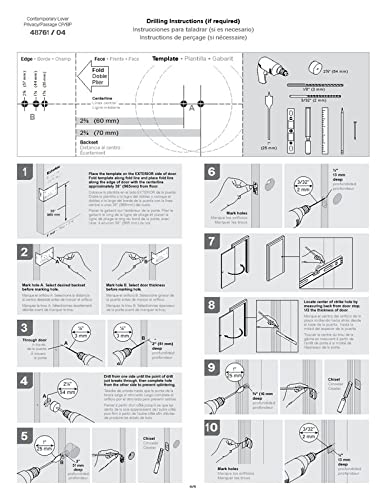 Weiser (by Kwikset) Halifax Lever, Square Rose, Passage Function, Iron Black (US514)