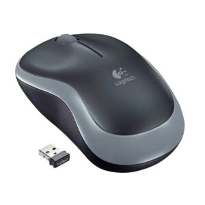 Wireless Mouse - Logitech M185 Wireless Mouse,Black Red