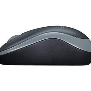 Wireless Mouse - Logitech M185 Wireless Mouse,Black Red