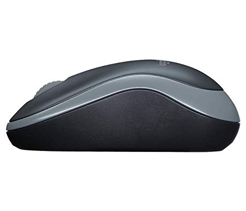 Wireless Mouse - Logitech M185 Wireless Mouse,Black Red